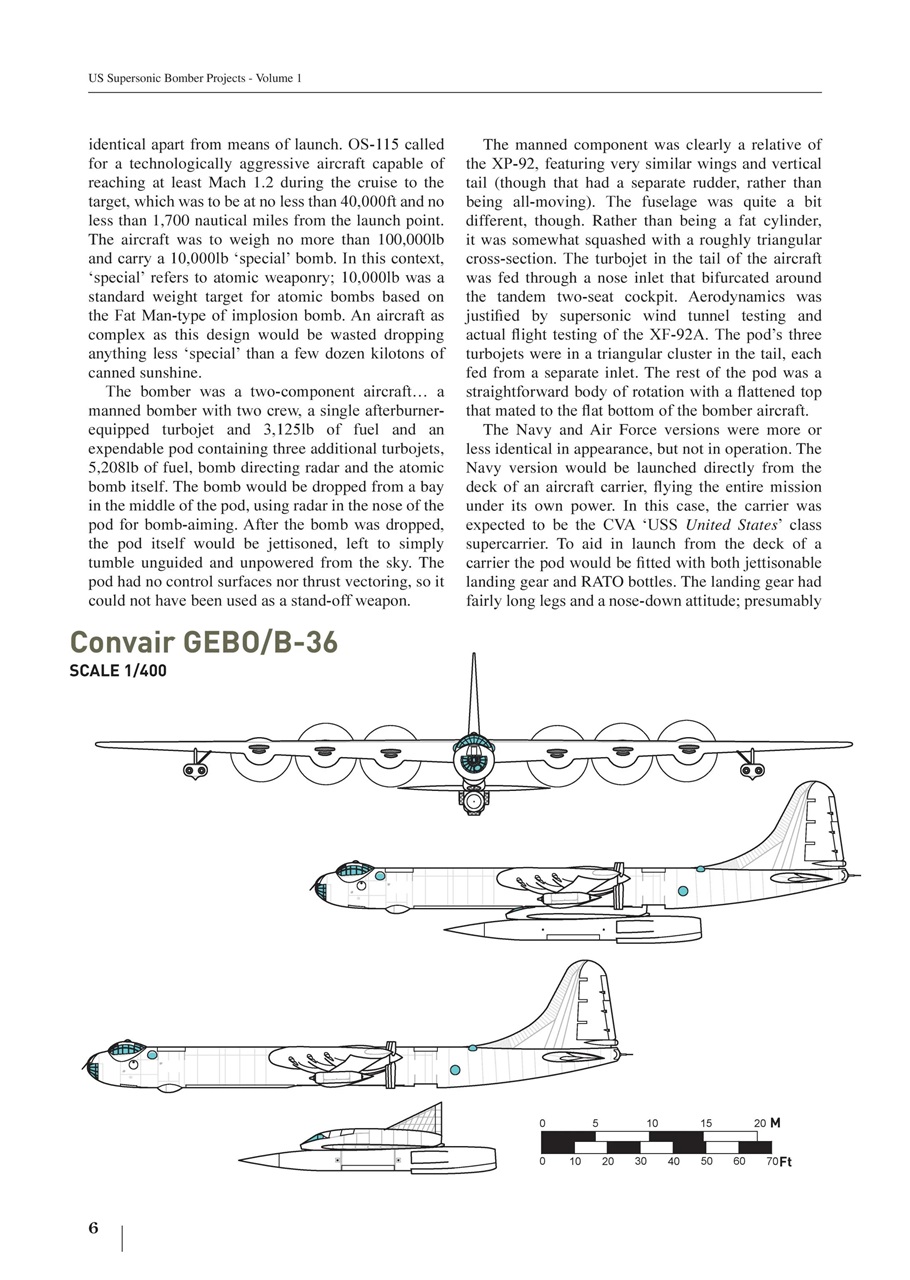Mortons Books - US Supersonic Bomber Projects Back Issue