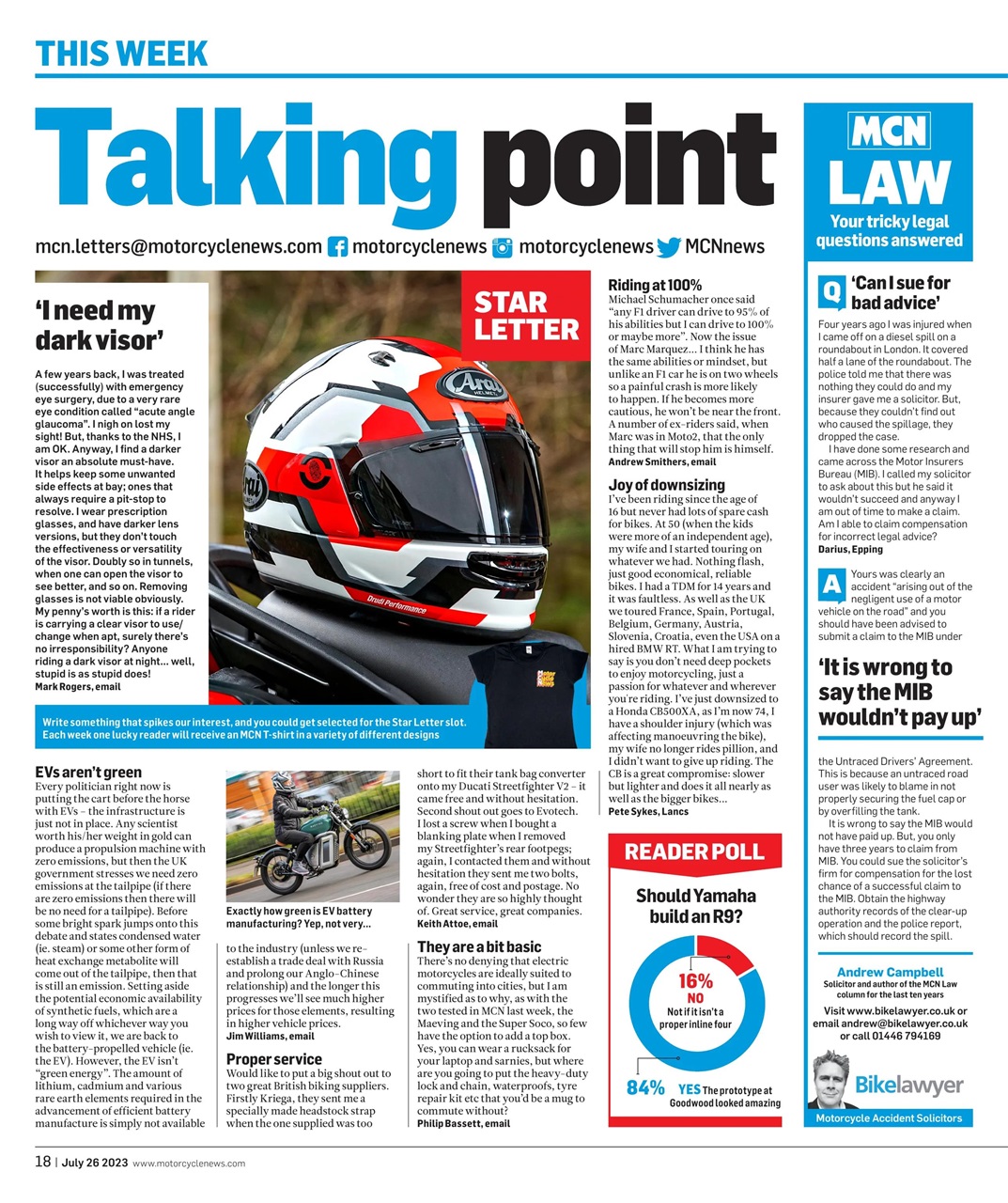 MCN Magazine - 26-Jul-2023 Back Issue