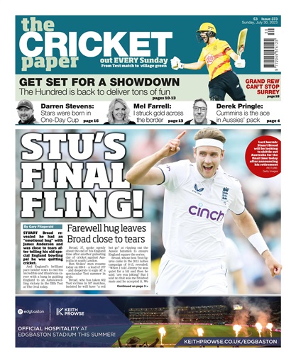 The Cricket Paper Magazine - 30-07-2023 Back Issue