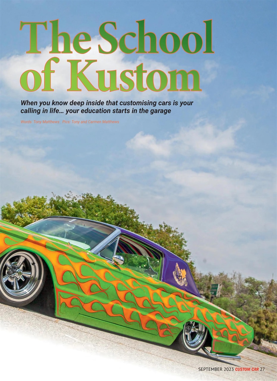 Custom Car Magazine - September 2023 Back Issue