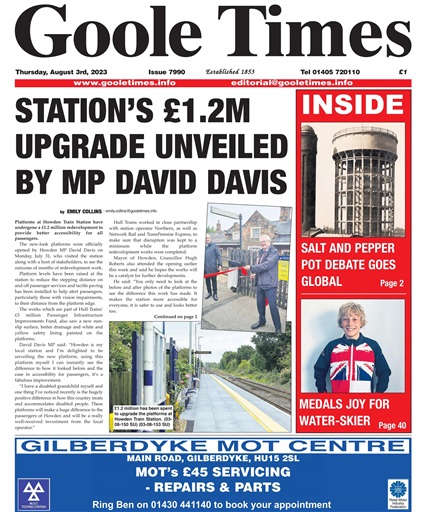 Goole Times Magazine - August 3rd 2023 Back Issue