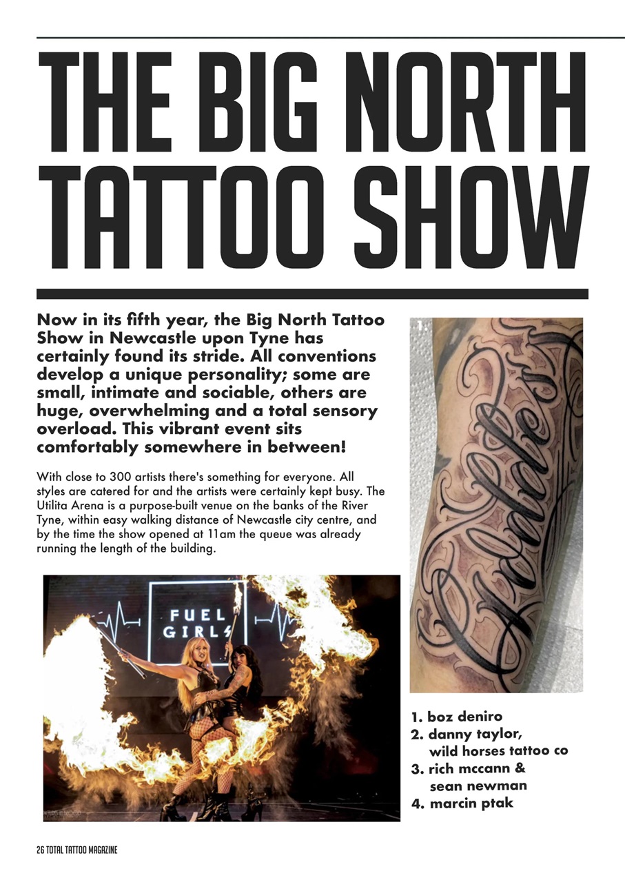 Total Tattoo Magazine - Total Tattoo 212 Back Issue