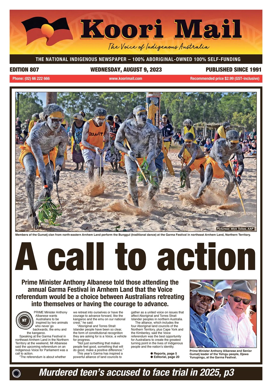 Koori Mail Magazine - August 9 2023 Back Issue
