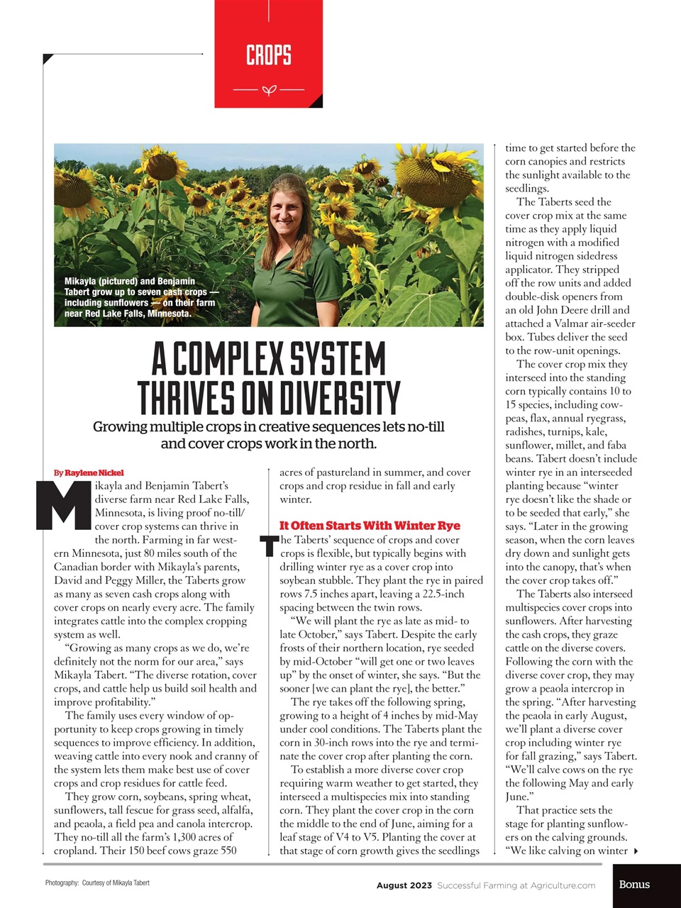 Successful Farming Magazine - August 2023 Back Issue