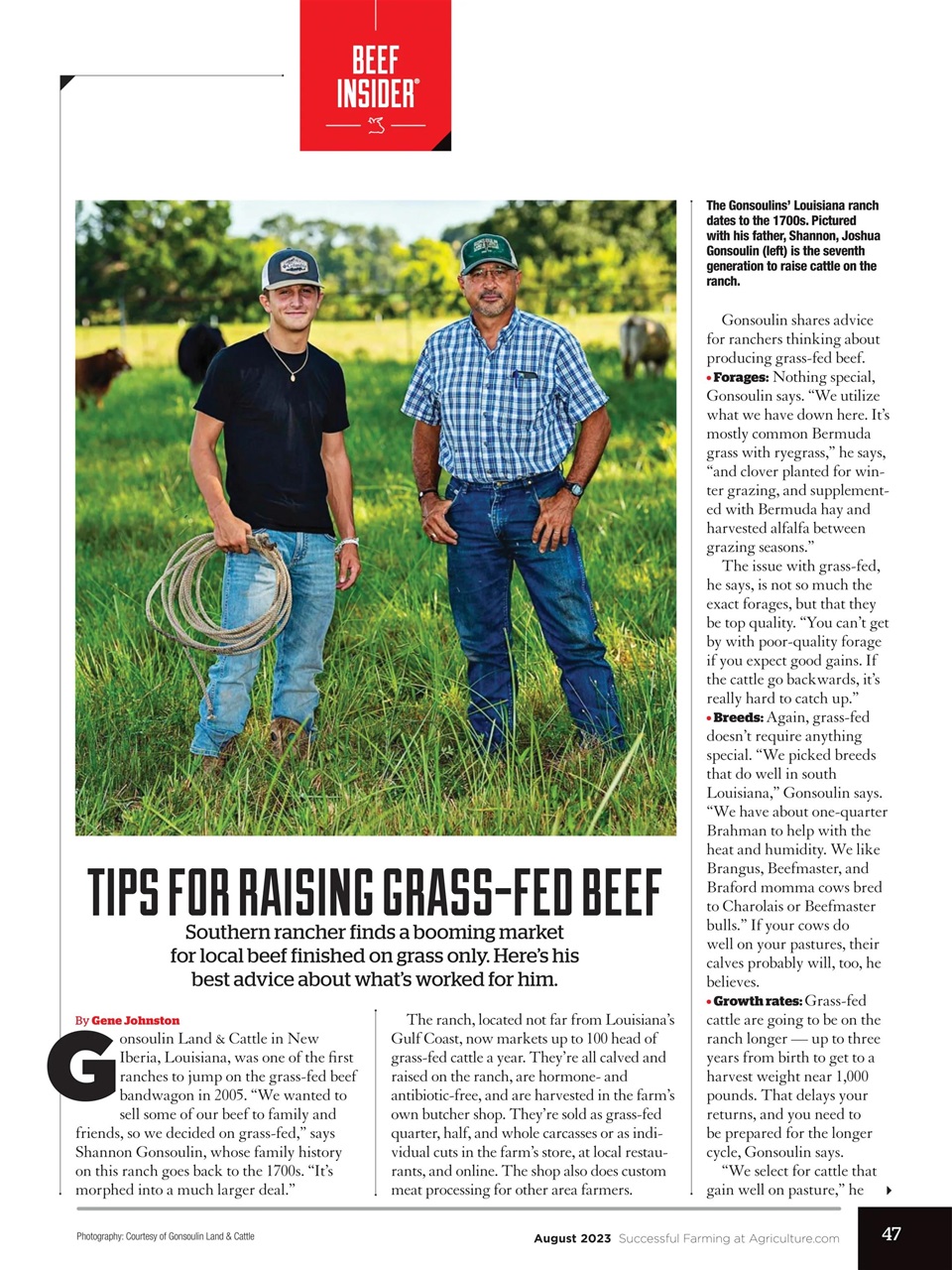 Successful Farming Magazine - August 2023 Back Issue