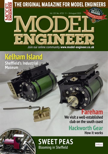 Model Engineer Magazine - Issue 4723 Back Issue