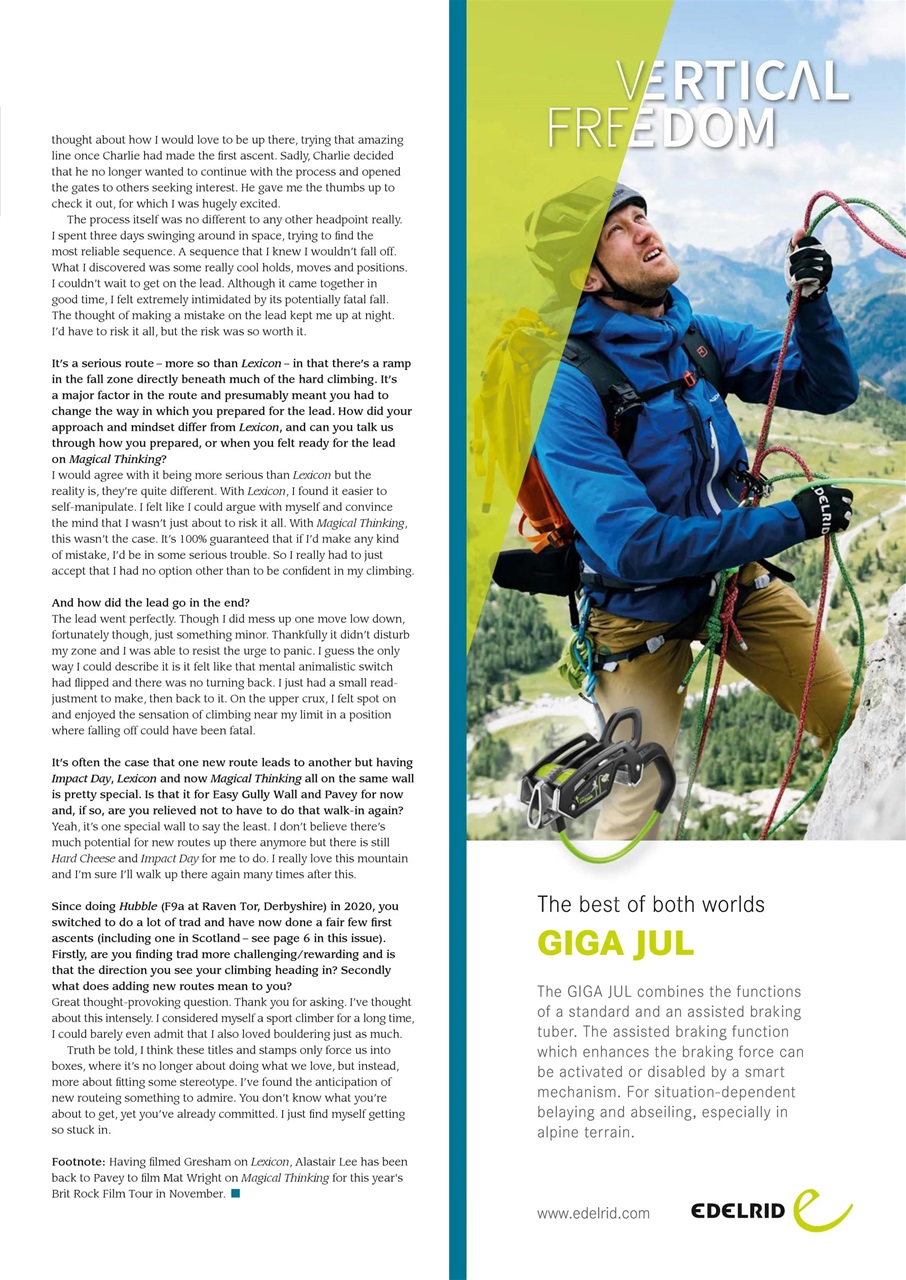 Climber Magazine - Sep/Oct23 Back Issue