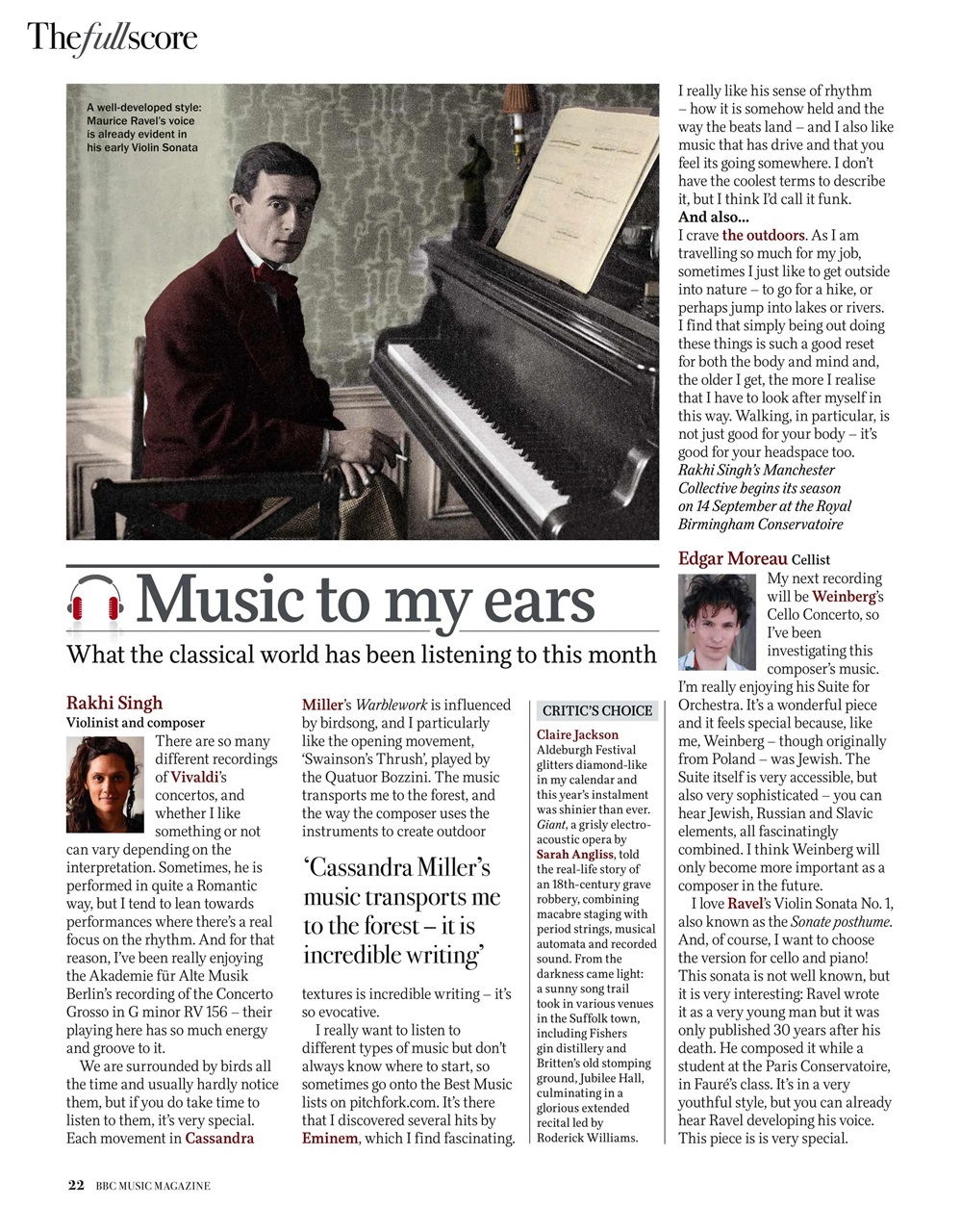 BBC Music Magazine - September 2023 Back Issue