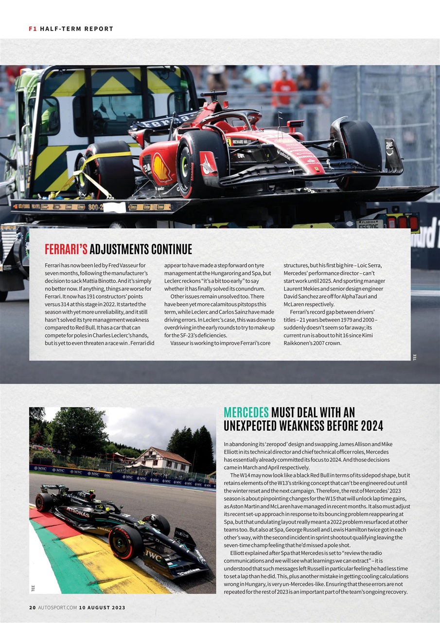 Autosport Magazine - 10 Aug 2023 Back Issue