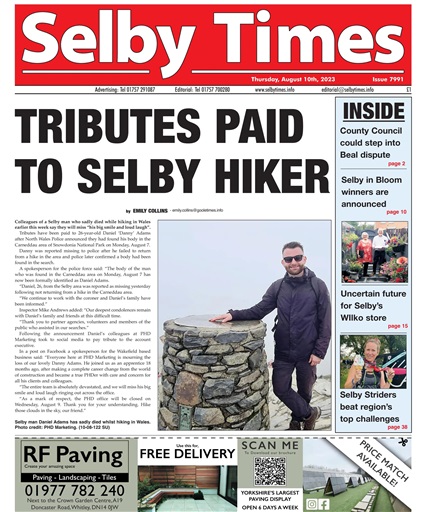 Selby Times Magazine - August 10th 2023 Back Issue