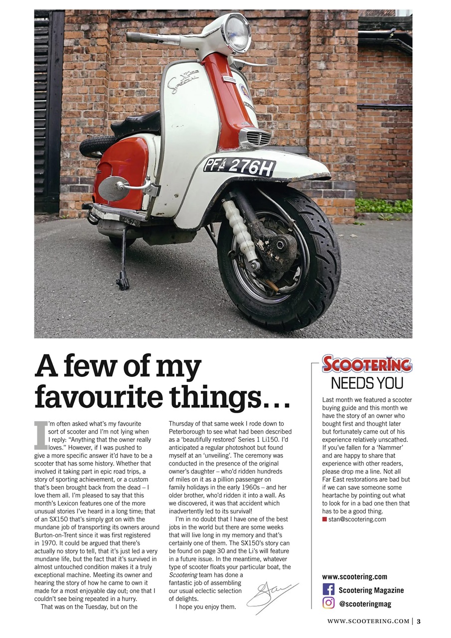 Scootering Magazine - September 2023 Back Issue