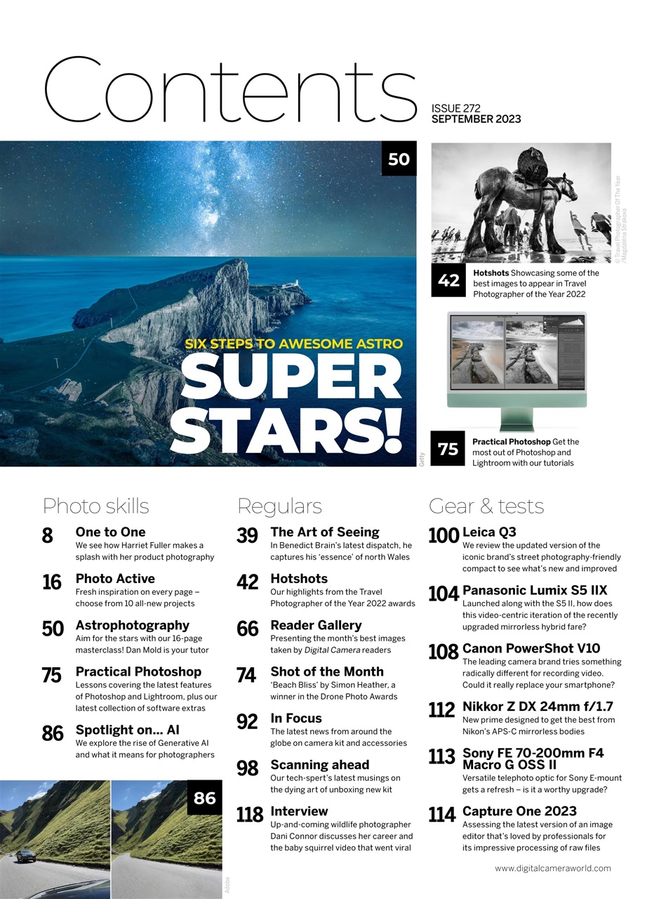 Digital Camera Magazine - September 2023 Back Issue
