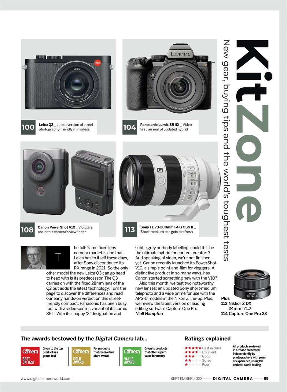 Digital Camera Magazine - September 2023 Back Issue