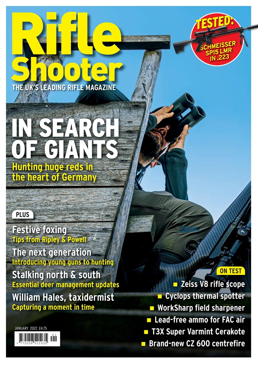 Rifle Shooter Magazine - January 2022 Edição anterior