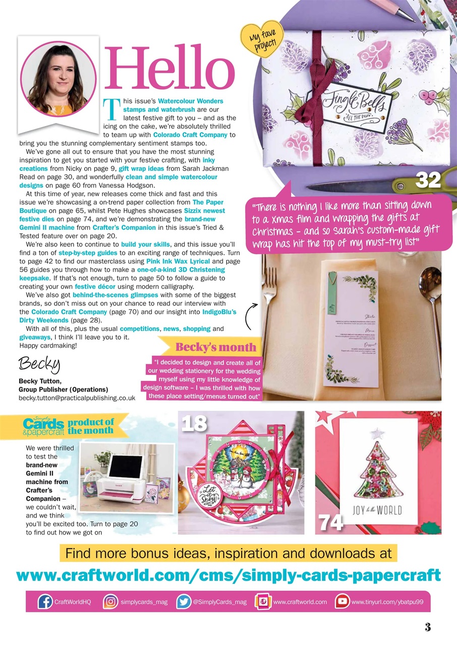 Simply Cards & Papercraft Magazine - Issue 248 Back Issue