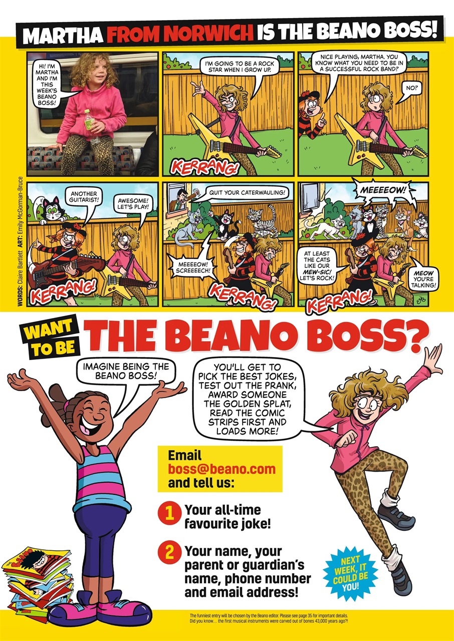 Beano Magazine - 23/08/2023 Back Issue