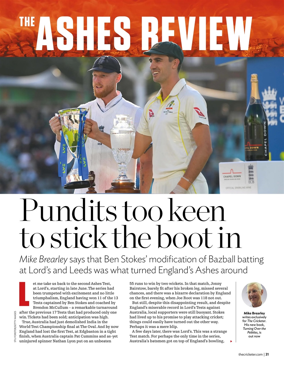The Cricketer Magazine - September 2023 Back Issue