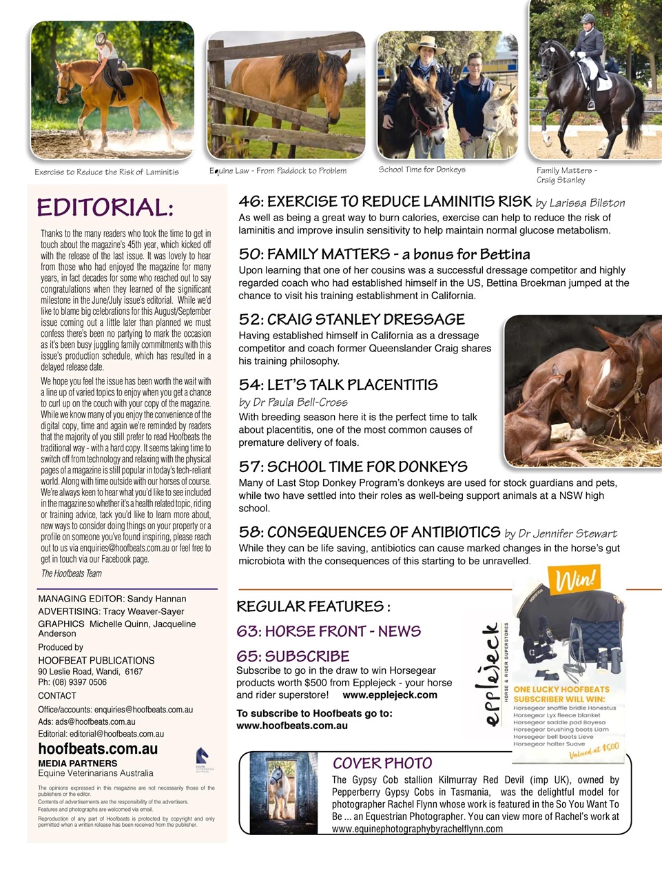Hoofbeats Magazine - Aug/Sep 2023 Back Issue