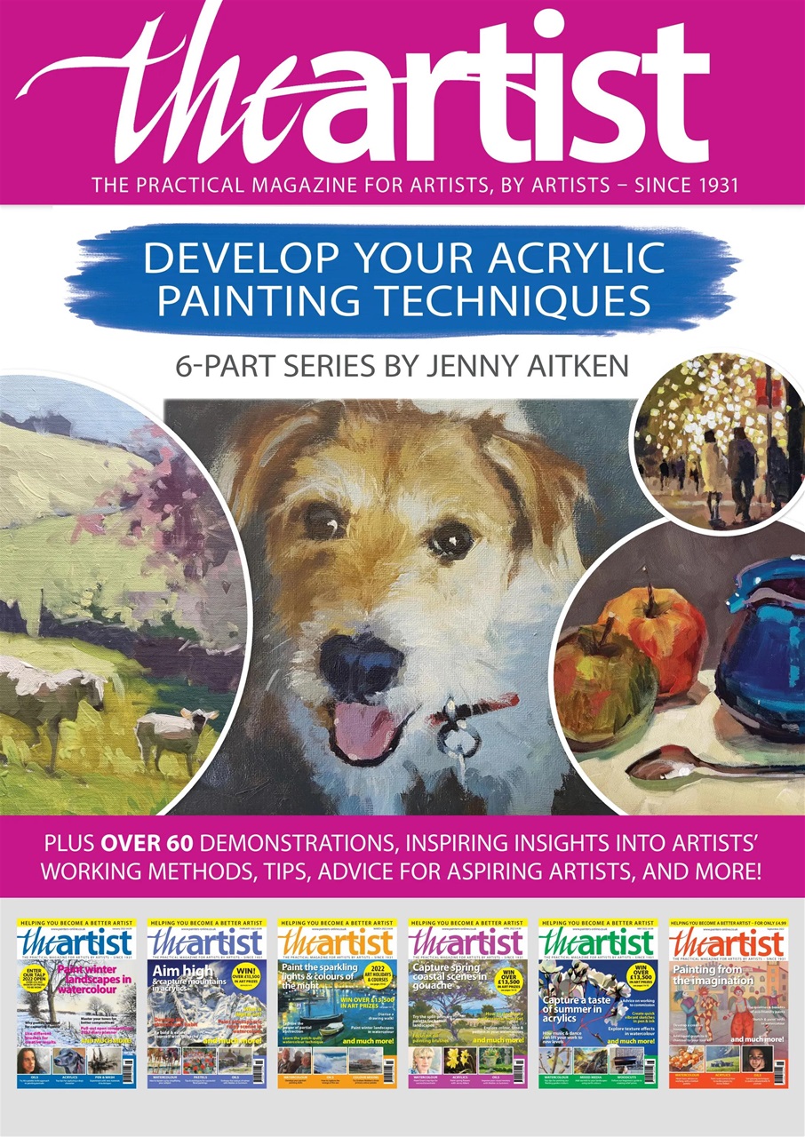 The Artist Magazine - Develop Your Acrylic Painting Techniques Special ...