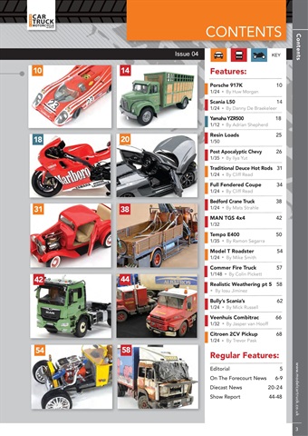 Model Car Truck Motorcycles World Magazine - Issue 4 Subscriptions ...