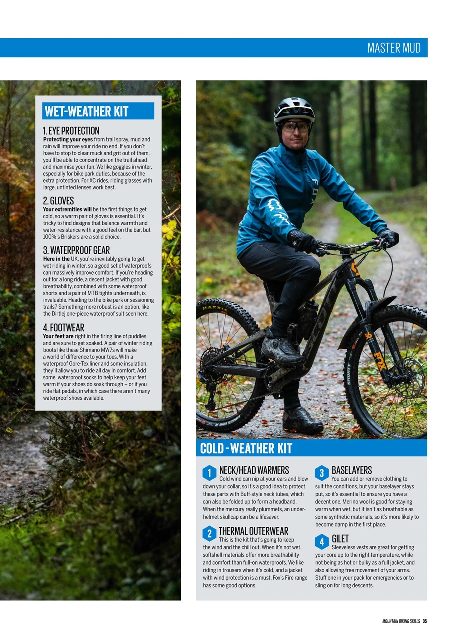 Mountain Biking UK Magazine - Mountain Biking Skills 2023 Special Issue