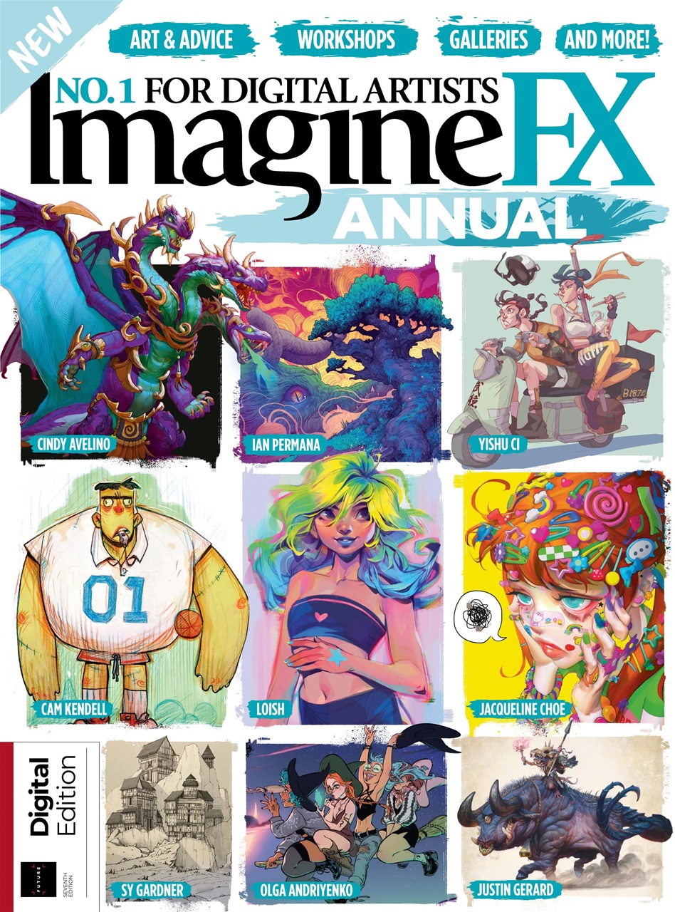 Creative Bookazine - ImagineFX Annual (2024) Volume 7 Back Issue