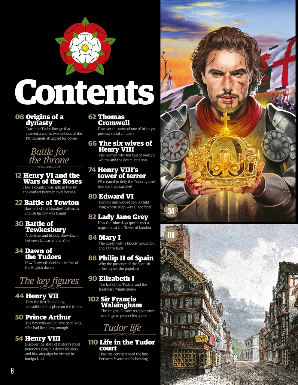 About History Bookazine - All About History Book of Tudors Fifteenth ...