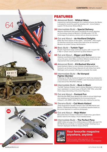 Airfix Model World Magazine - October 2023 Subscriptions | Pocketmags