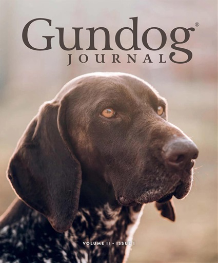 Gundog Journal Magazine - Volume II Issue I Back Issue