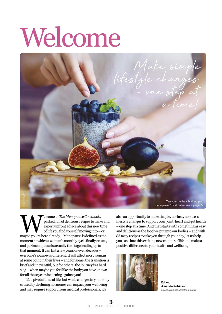 Healthy Eating Magazine - The Menopause Cookbook: Issue 1 Back Issue