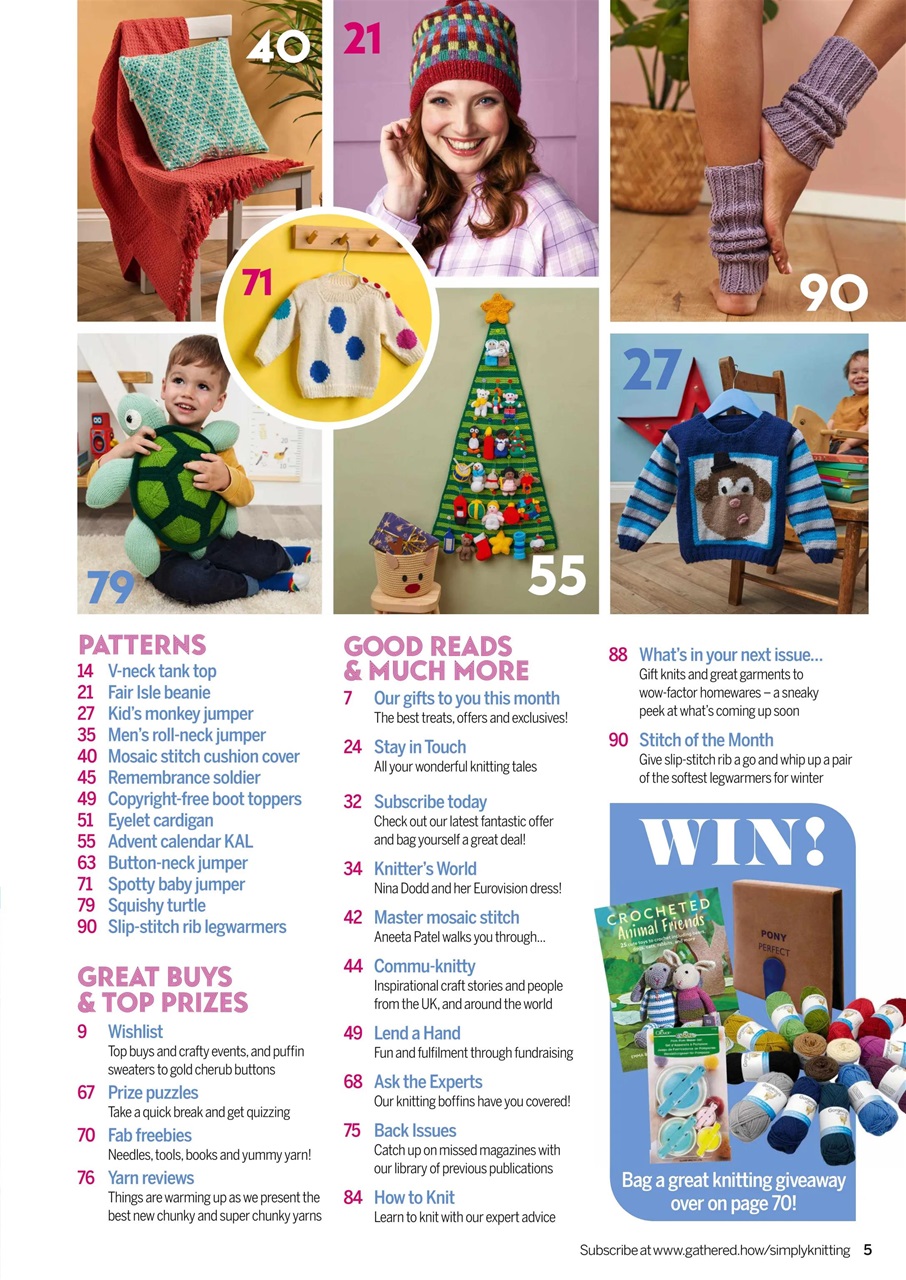 Simply Knitting Magazine - October 2023 Back Issue