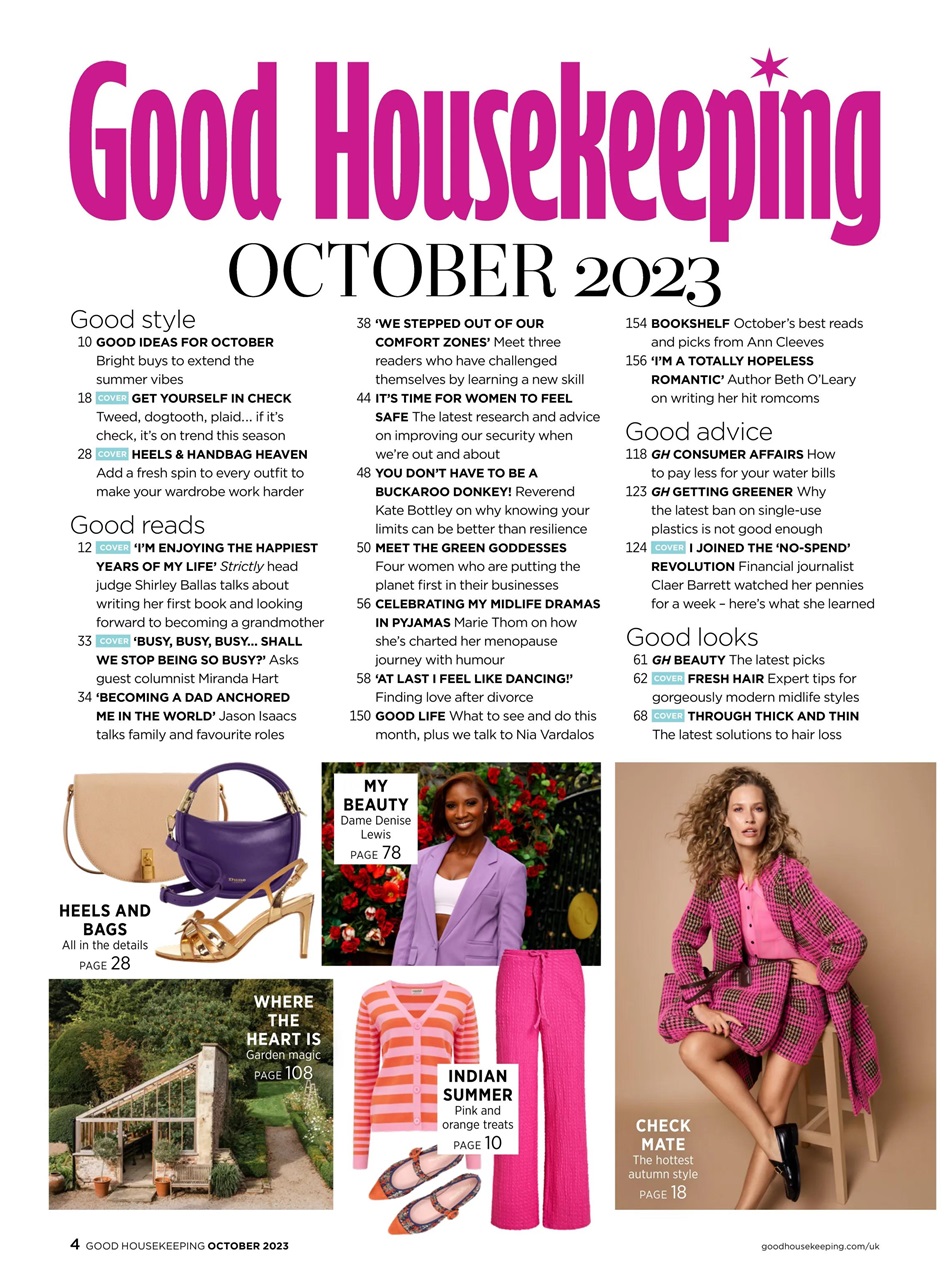 Good Housekeeping Magazine - Oct-23 Back Issue