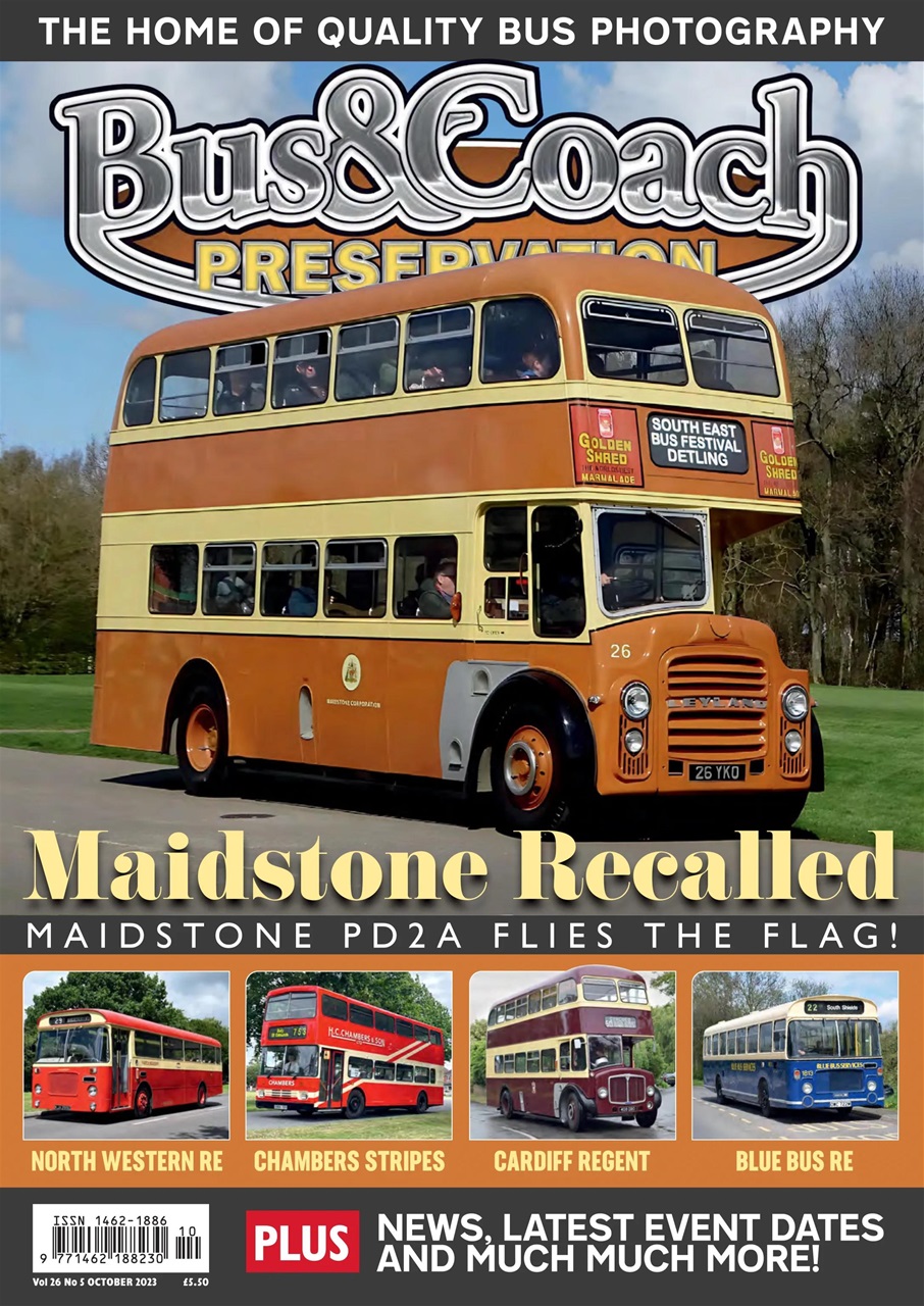 Bus & Coach Preservation Magazine - October 2023 Back Issue