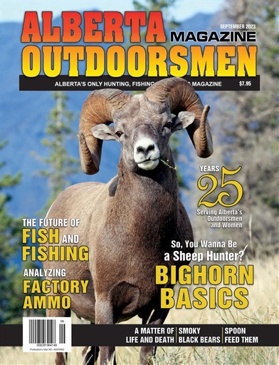 Alberta Outdoorsmen Magazine - Volume 25 Issue 5 Back Issue