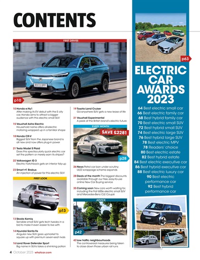 What Car? Magazine - Oct-23 Subscriptions | Pocketmags