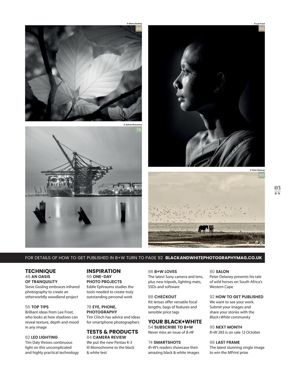 Black+White Photography Magazine - Issue 282 Back Issue