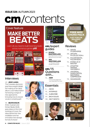 Computer Music Magazine - Autumn 2023 Subscriptions | Pocketmags