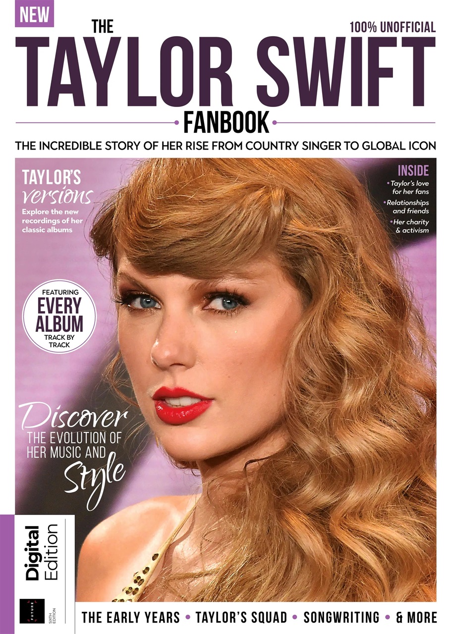 Music Magazine - Taylor Swift Fanbook Sixth Edition Back Issue