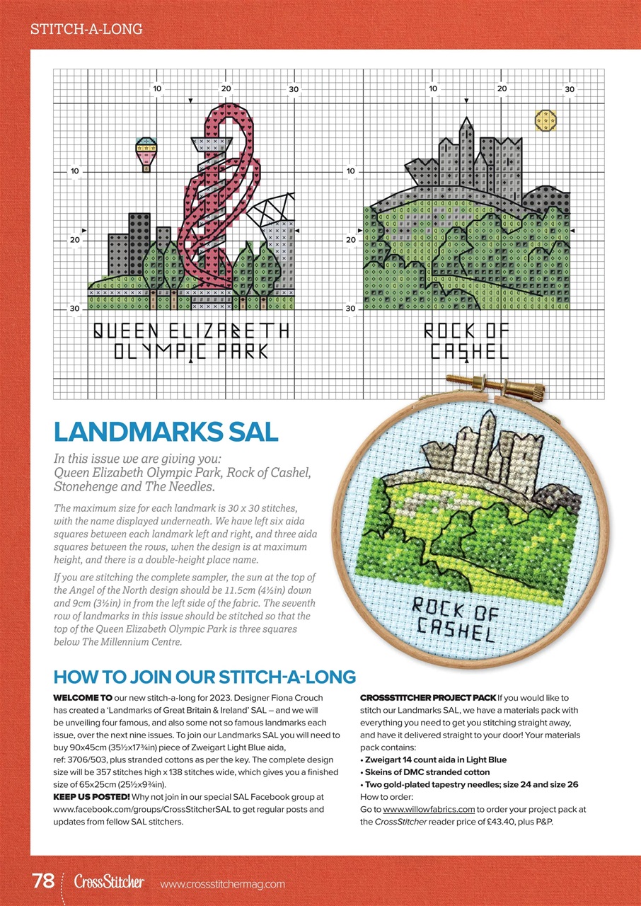 CrossStitcher Magazine - October 2023 Back Issue