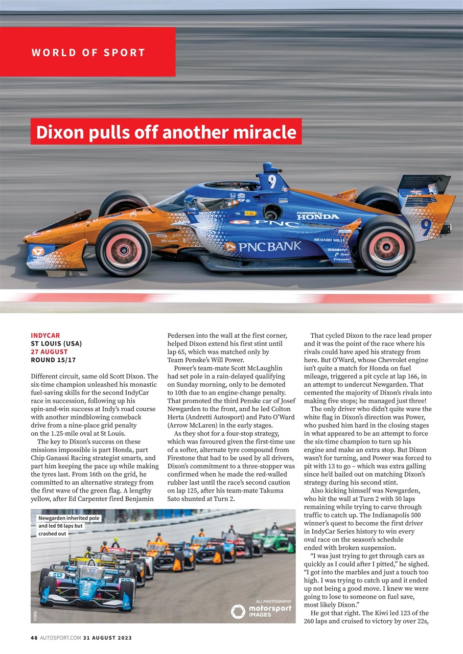 Autosport Magazine - 31 Aug 2023 Back Issue