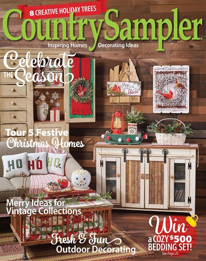Country Sampler Magazine - November 2023 Subscriptions | Pocketmags