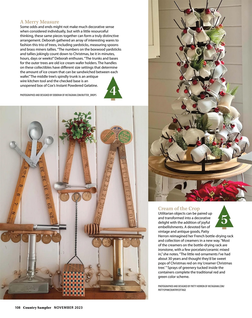 Country Sampler Magazine - November 2023 Back Issue