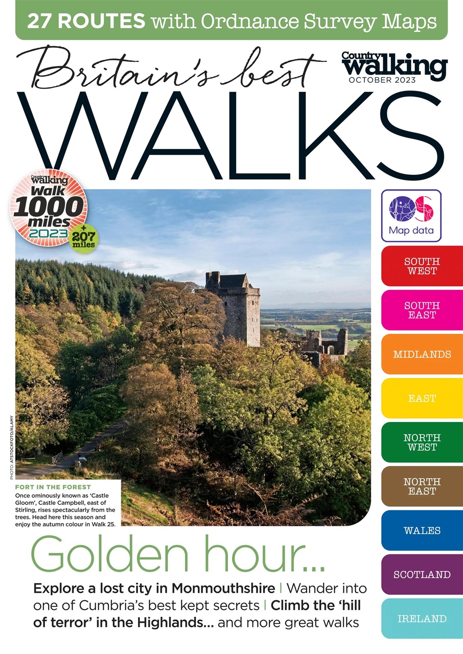 Country Walking Magazine - Oct-23 Back Issue