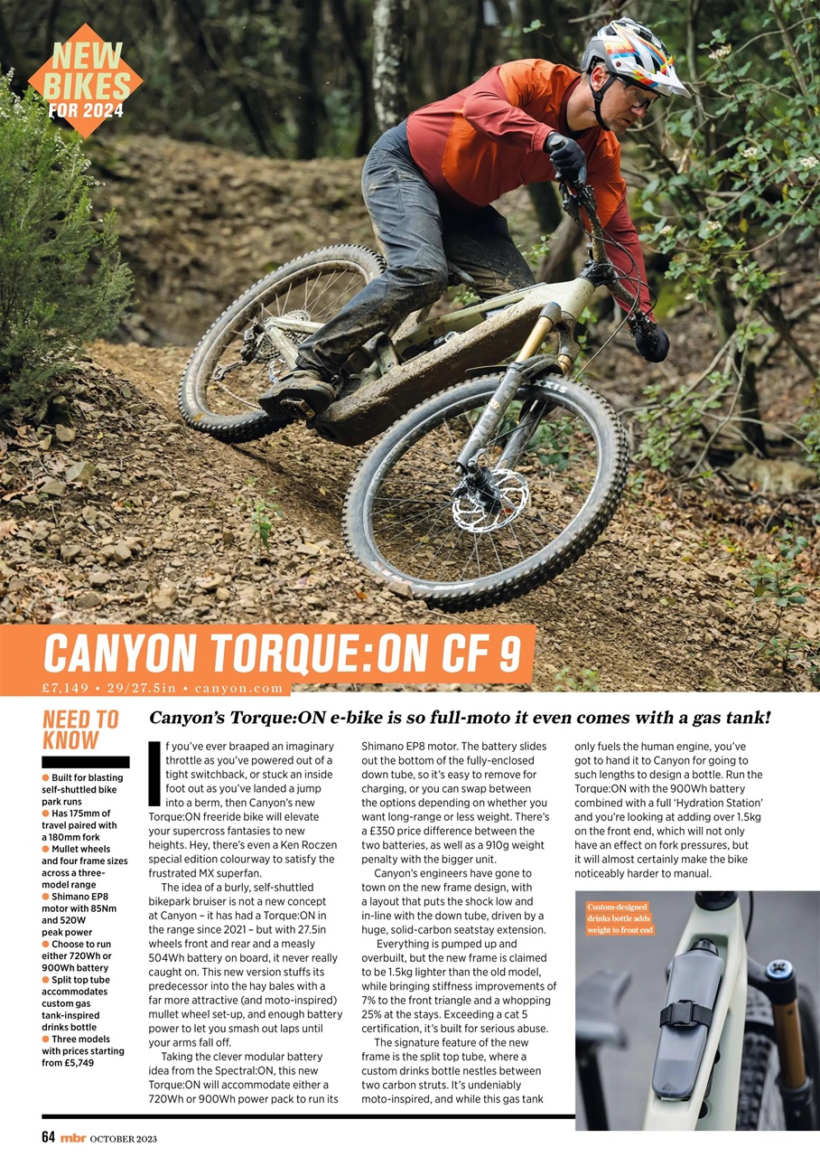 Mountain Bike Rider Magazine - November 2023 Back Issue