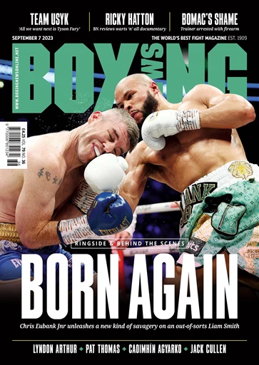 Boxing News Magazine - 7-Sep 2023 Back Issue