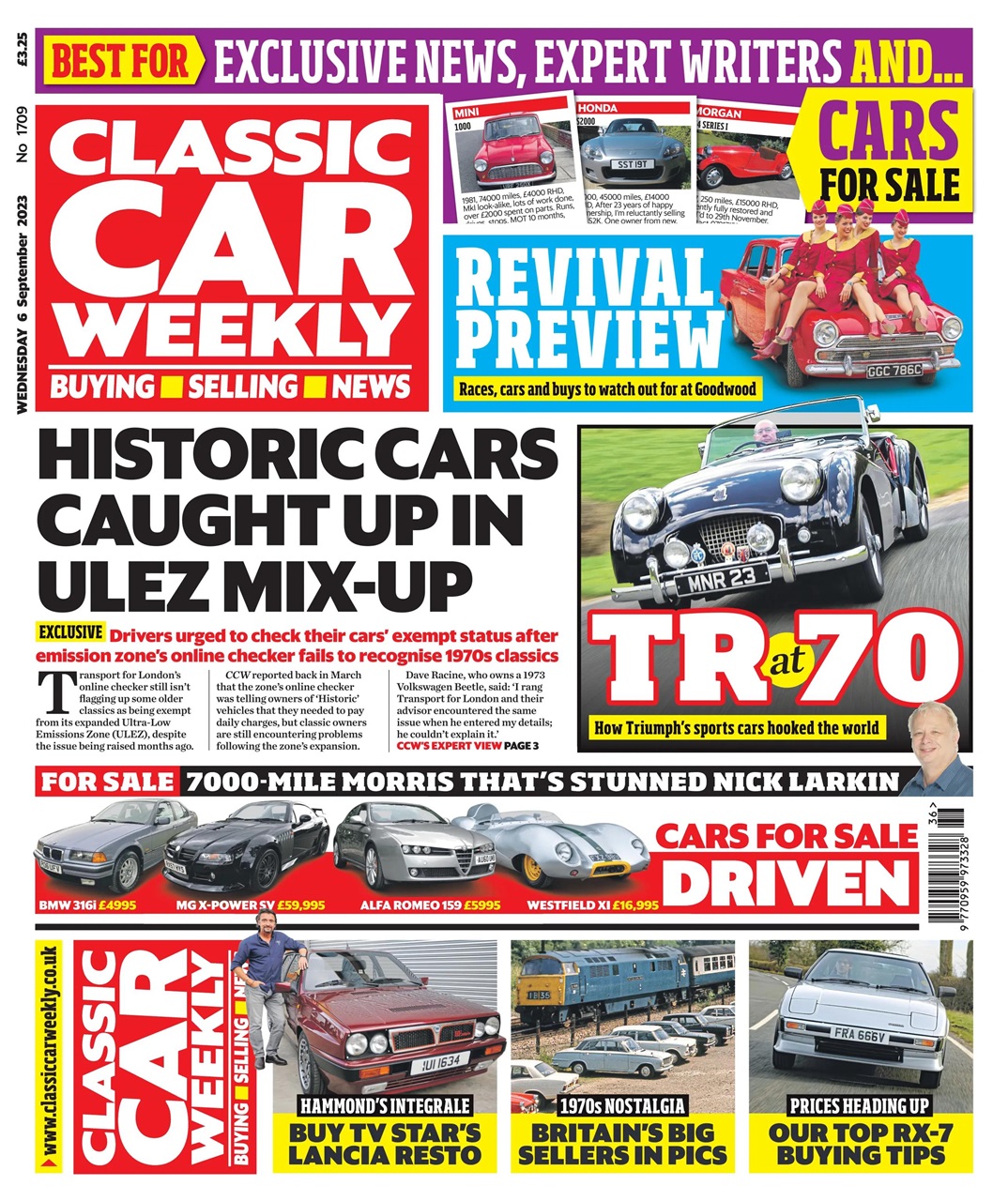 Classic Car Weekly Magazine - 6-Sep-2023 Edición anterior