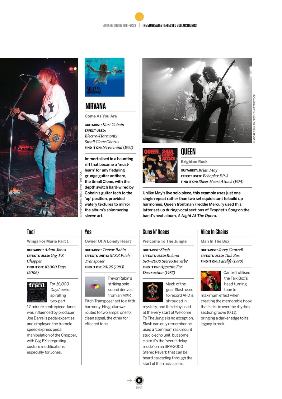 Music Magazine - The Guitarist's Guide to Effects Pedals 9th Ed. Back Issue