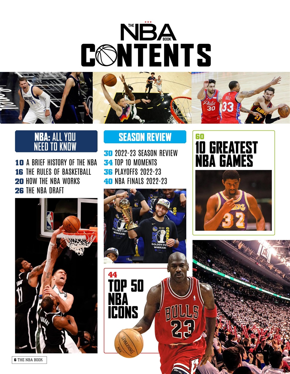 Sport Bookazine - The NBA Book Sixth Edition Edición anterior