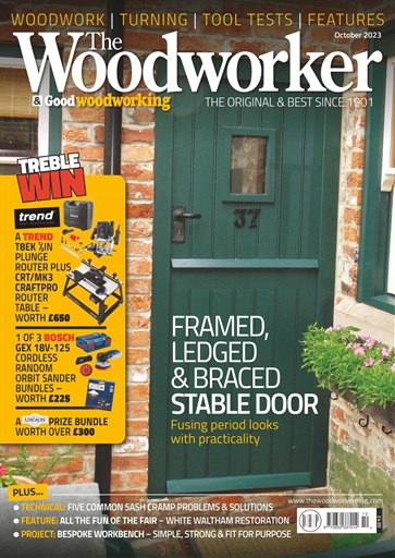 The Woodworker Magazine - October 2023 Subscriptions | Pocketmags