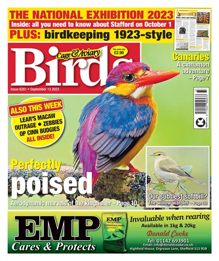 Cage & Aviary Birds Magazine - 13-Sep-23 Back Issue